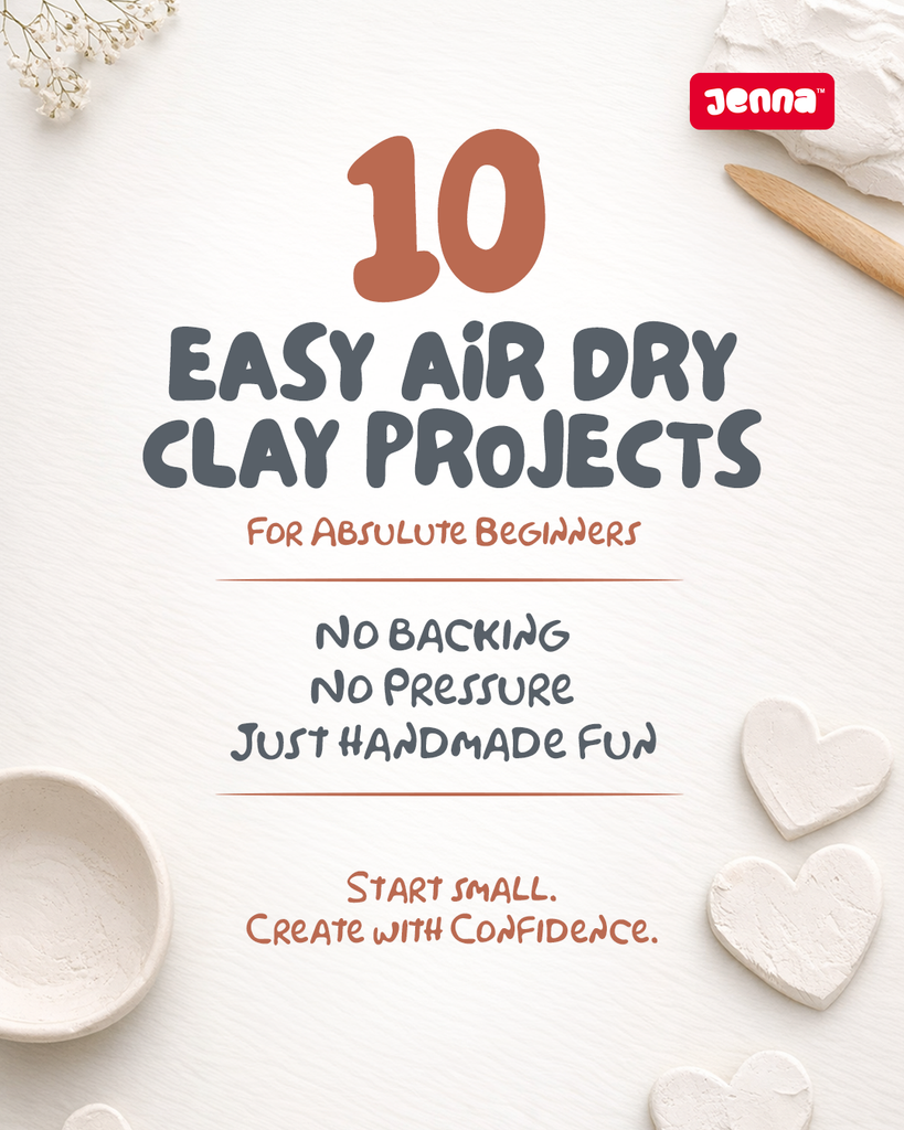 10 Easy Air Dry Clay Projects for Absolute Beginners – Jennaclays